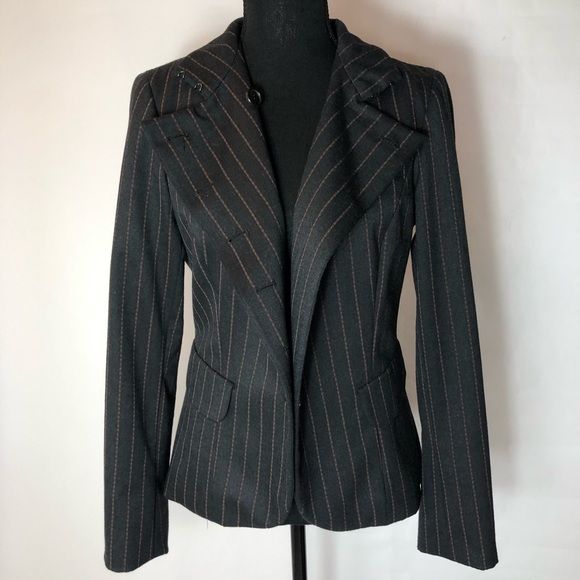 Etcetera | Jackets & Coats | Etcetera Charcoal Chic Jacket | Poshmark
